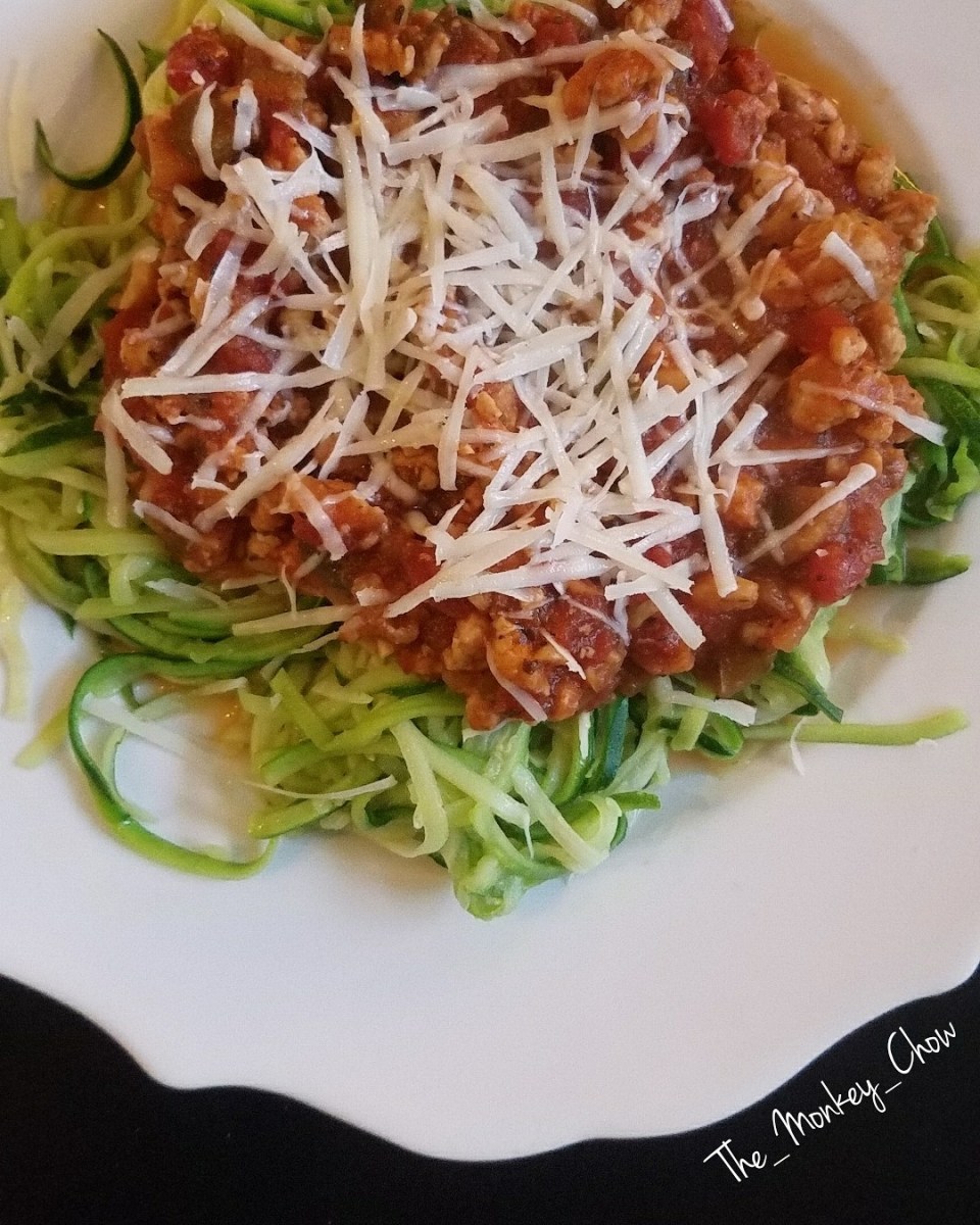 Turkey Bolognese – The.Monkey.Chow